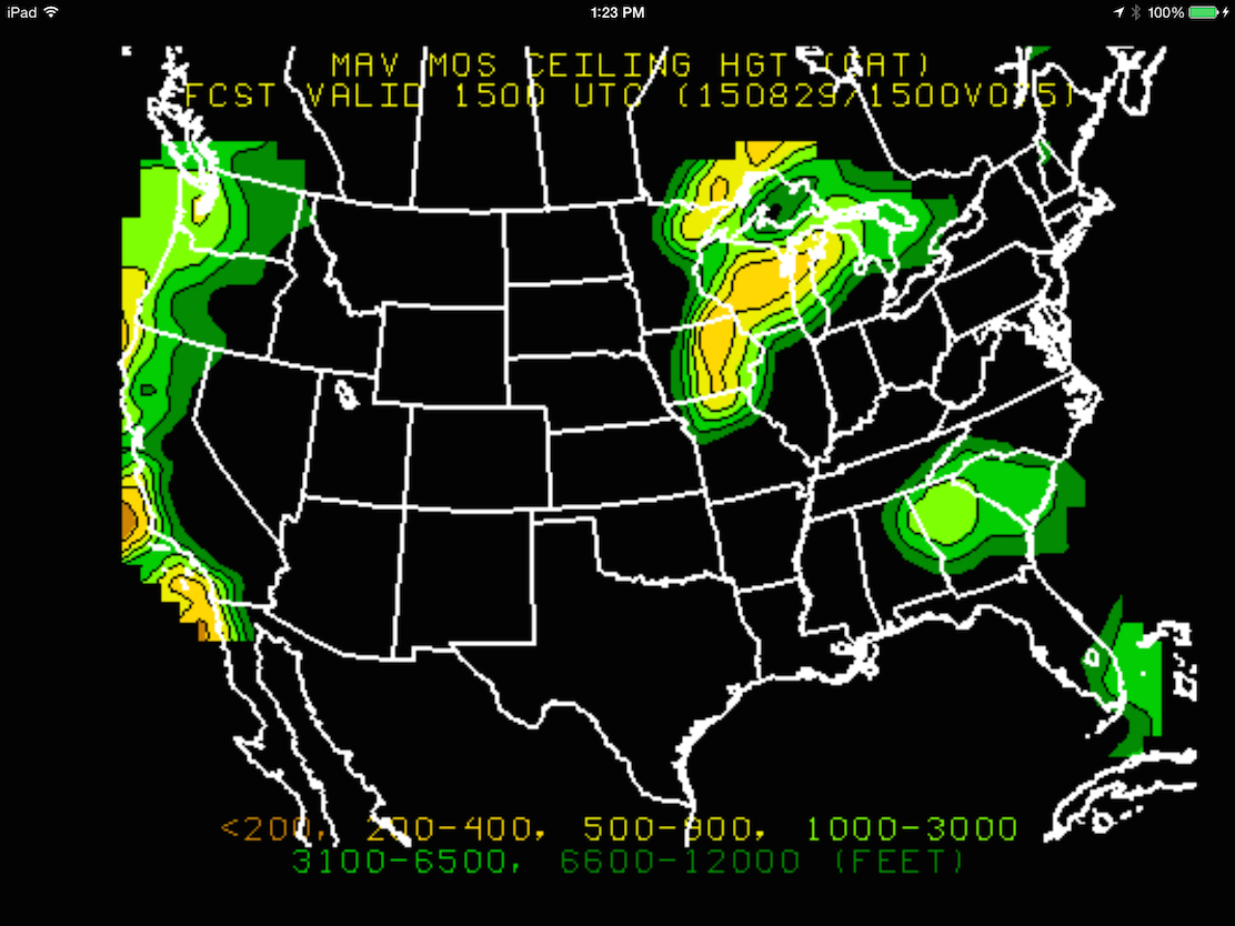 GFS MOS Forecast Update - ForeFlight Blog